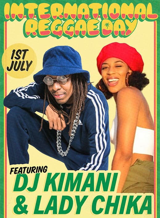 INTERNATIONAL REGGAE DAY - Rosie Campbell's